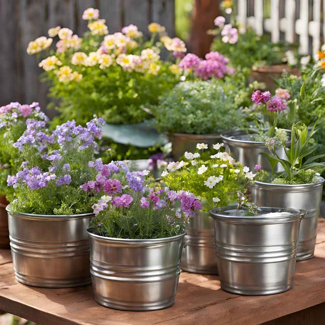 Rustic Spring Garden Décor Ideas For Patios And Balconies: – Slick Garden